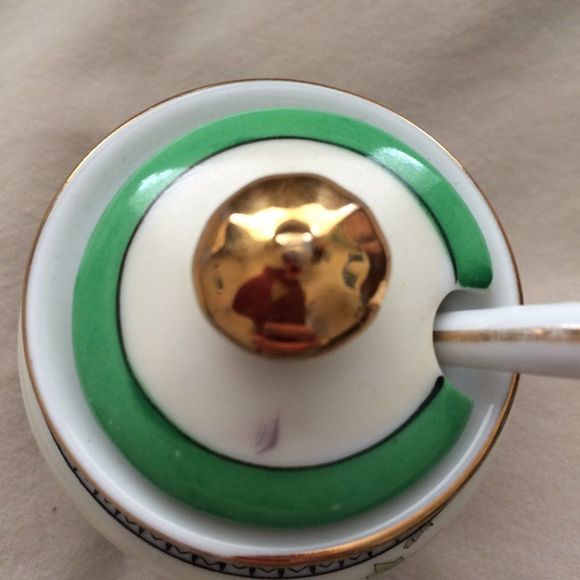 Vintage | Dining | Vintage Noritake From Japan Small Jam Mustard Jar ...